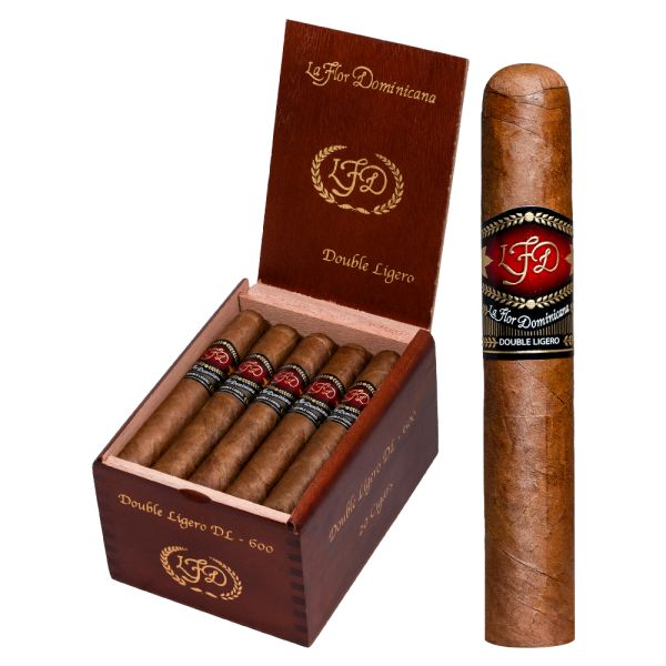 La Flor Dominicana (LFD) Double Ligero DL-654 Habano Maduro (Toro) (6.