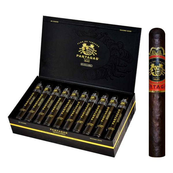 Partagas Black Label Maximo Tubo (Toro) (6.0" x 50) Cigar – TRP Cigars